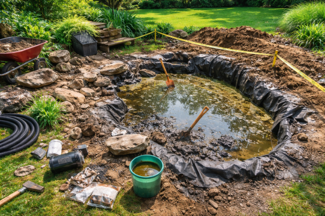 DIY Pond Mistakes That Will Ruin Your Backyard Vision